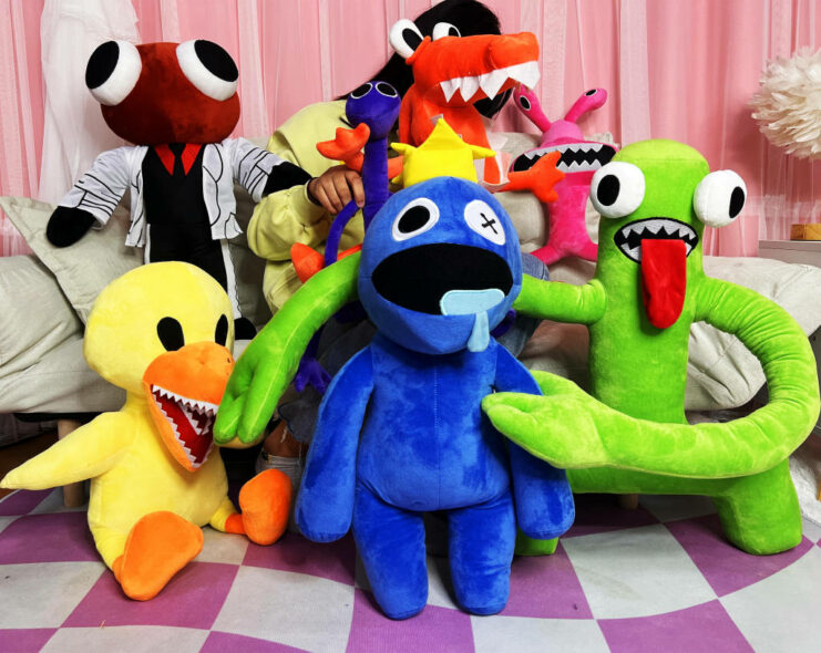 Jumbo Rainbow Friends Plush Big Size Rainbow Friends Plush 60 CM ...